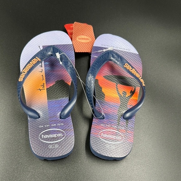 Havaianas | Shoes | Havaianas Sunset Design Flip Flops Nwt | Poshmark